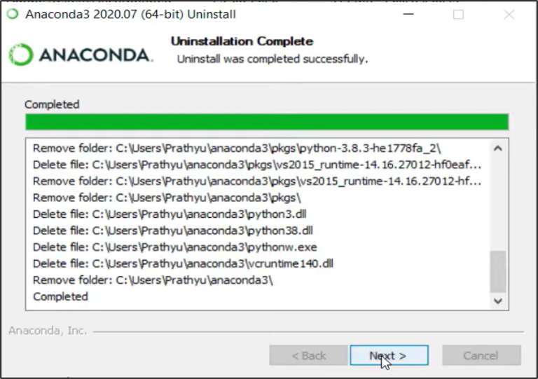 How to remove Anaconda from Windows?