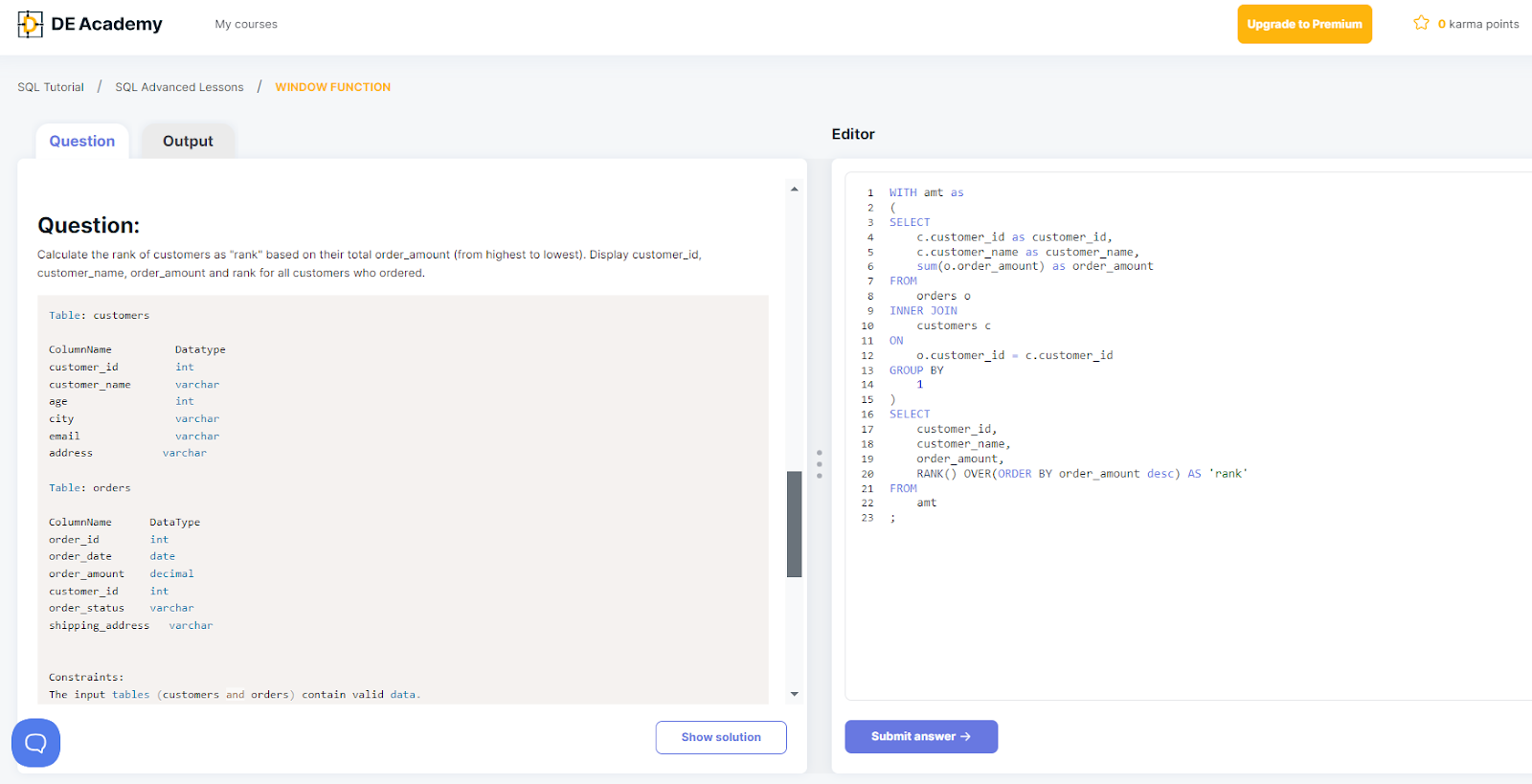 Hinge Advance SQL Question