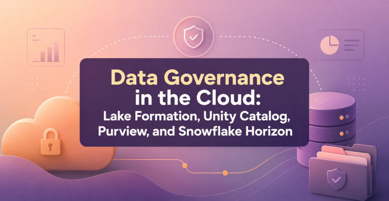 Data Governance in the Cloud: Lake Formation, Unity Catalog, Purview ...